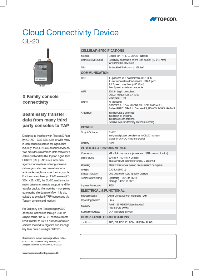 Document | Topcon Digital Asset HUB