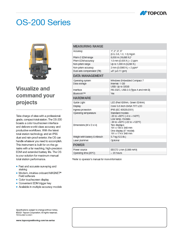 Document | Topcon Digital Asset HUB